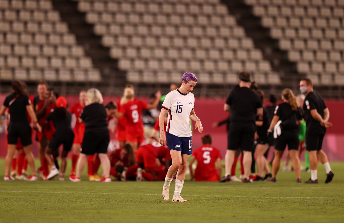 After USWNT loss to Canada, Alex Morgan ‘devastated,’ Megan Rapinoe ...
