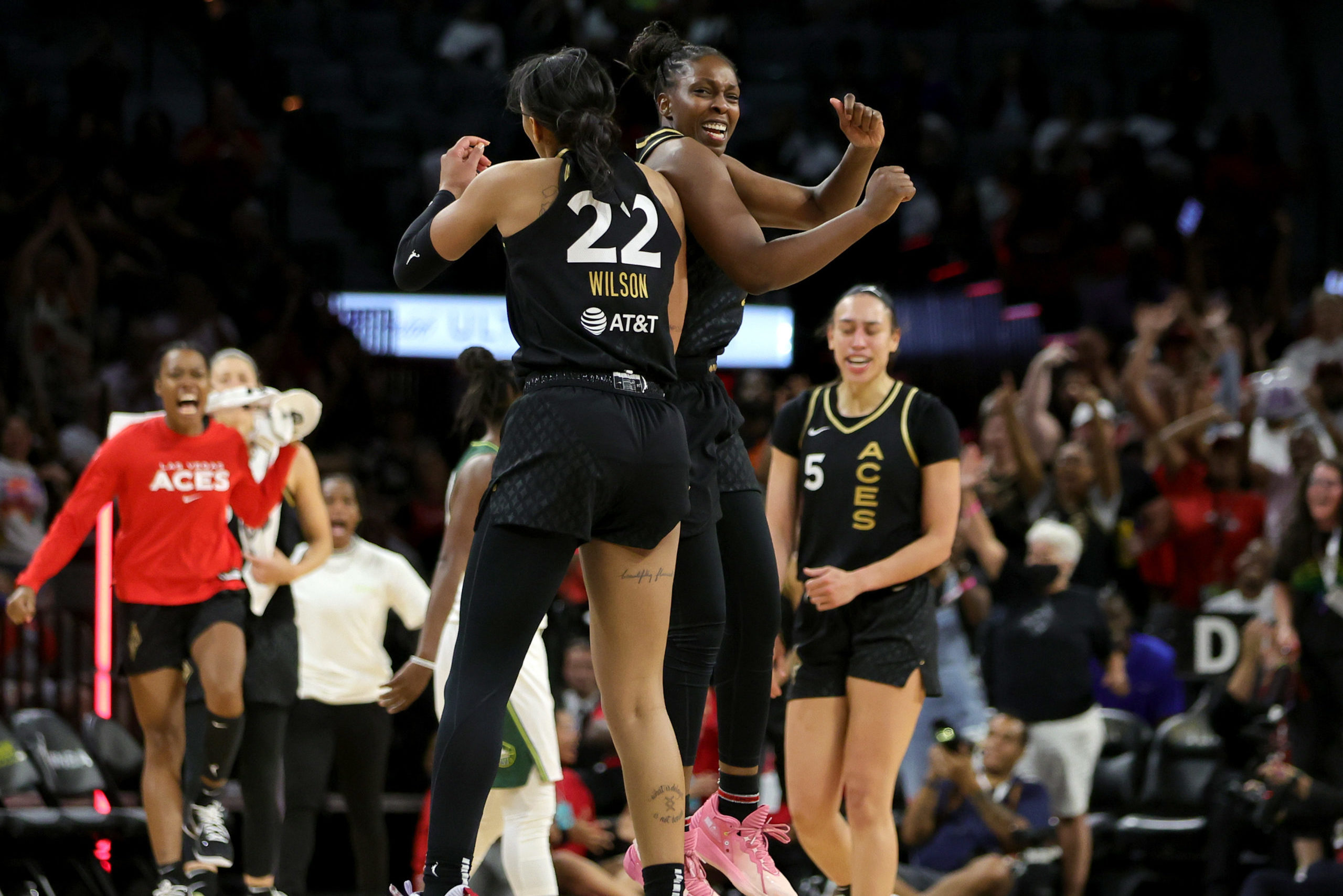 Aces match WNBA record with 18 3-pointers in win against Sparks - Just ...