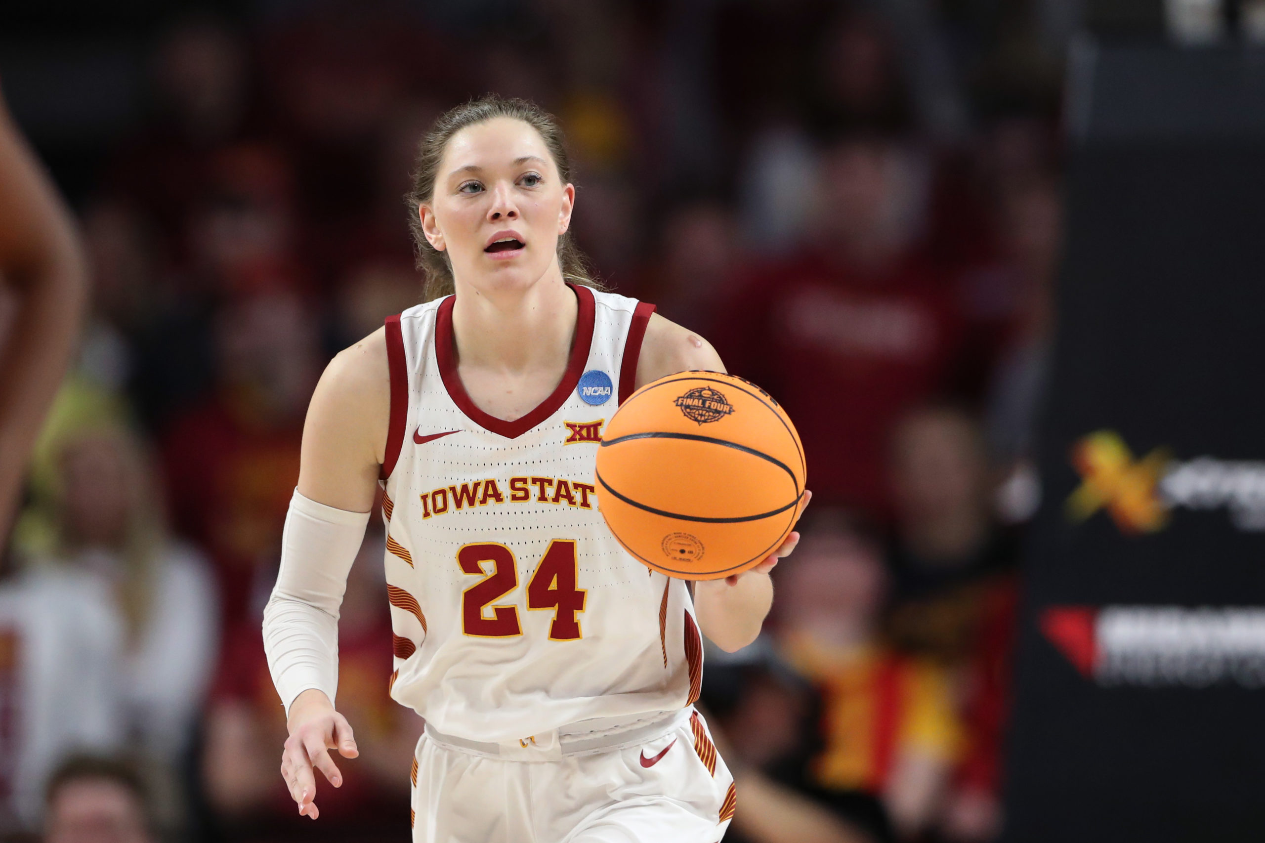 Iowa State’s Ashley Joens undecided on declaring for WNBA Draft - Just ...