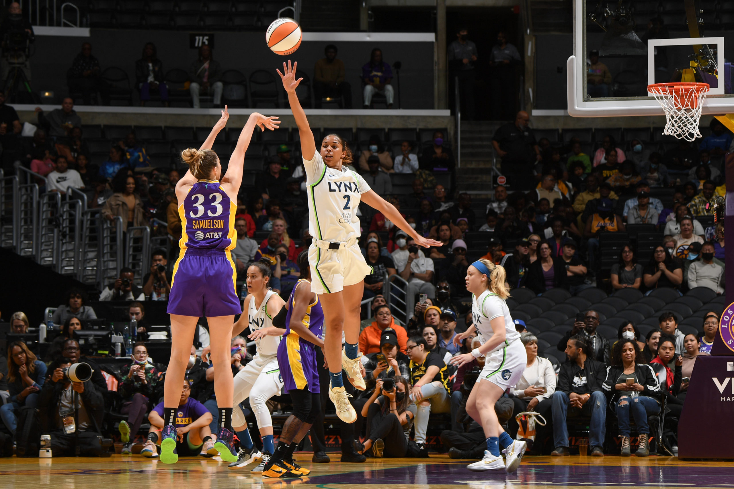Katie Lou Samuelson, Sparks newcomers bright spots in latest loss ...