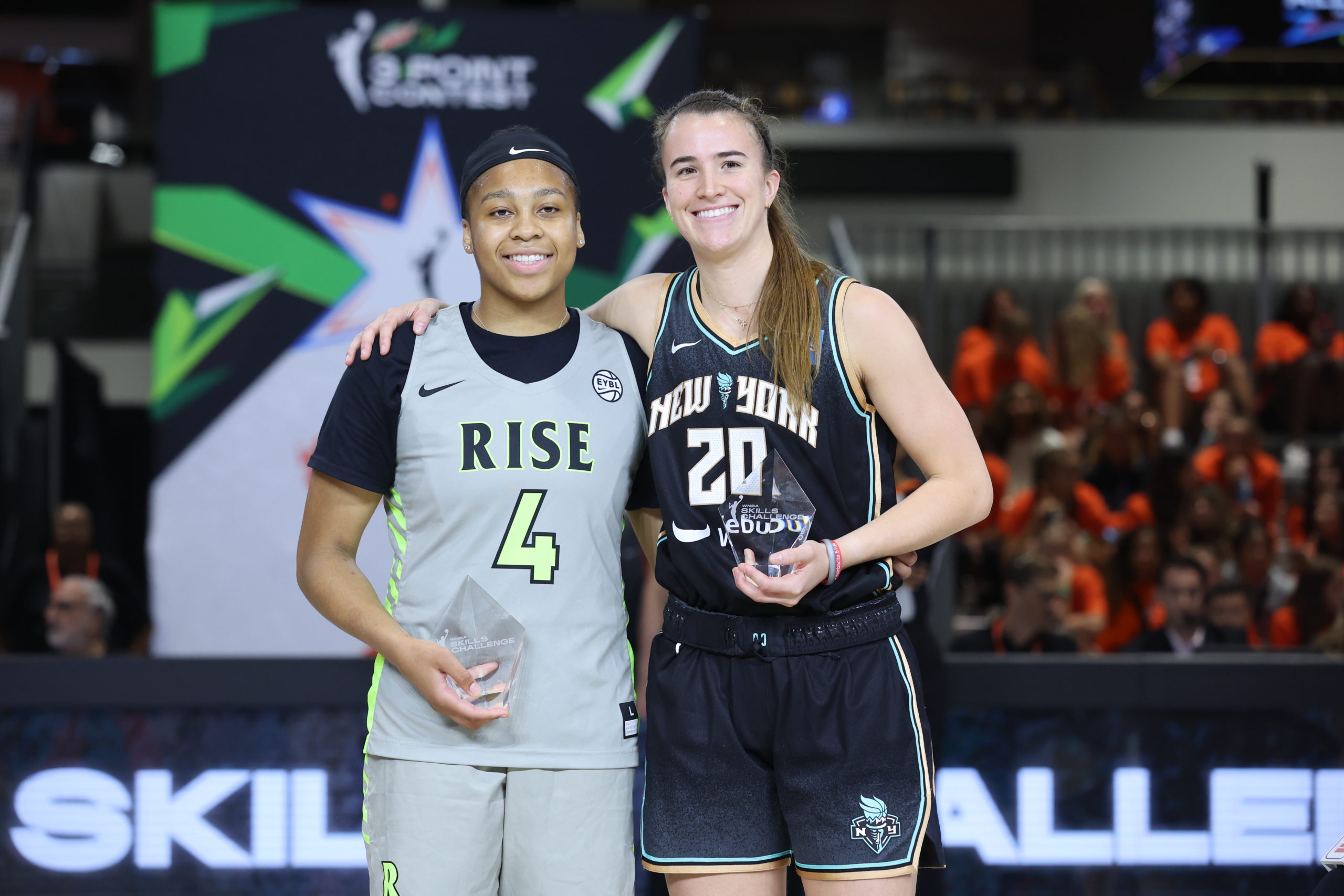 Sabrina Ionescu wins WNBA All-Star Skills Challenge - Just Women's Sports