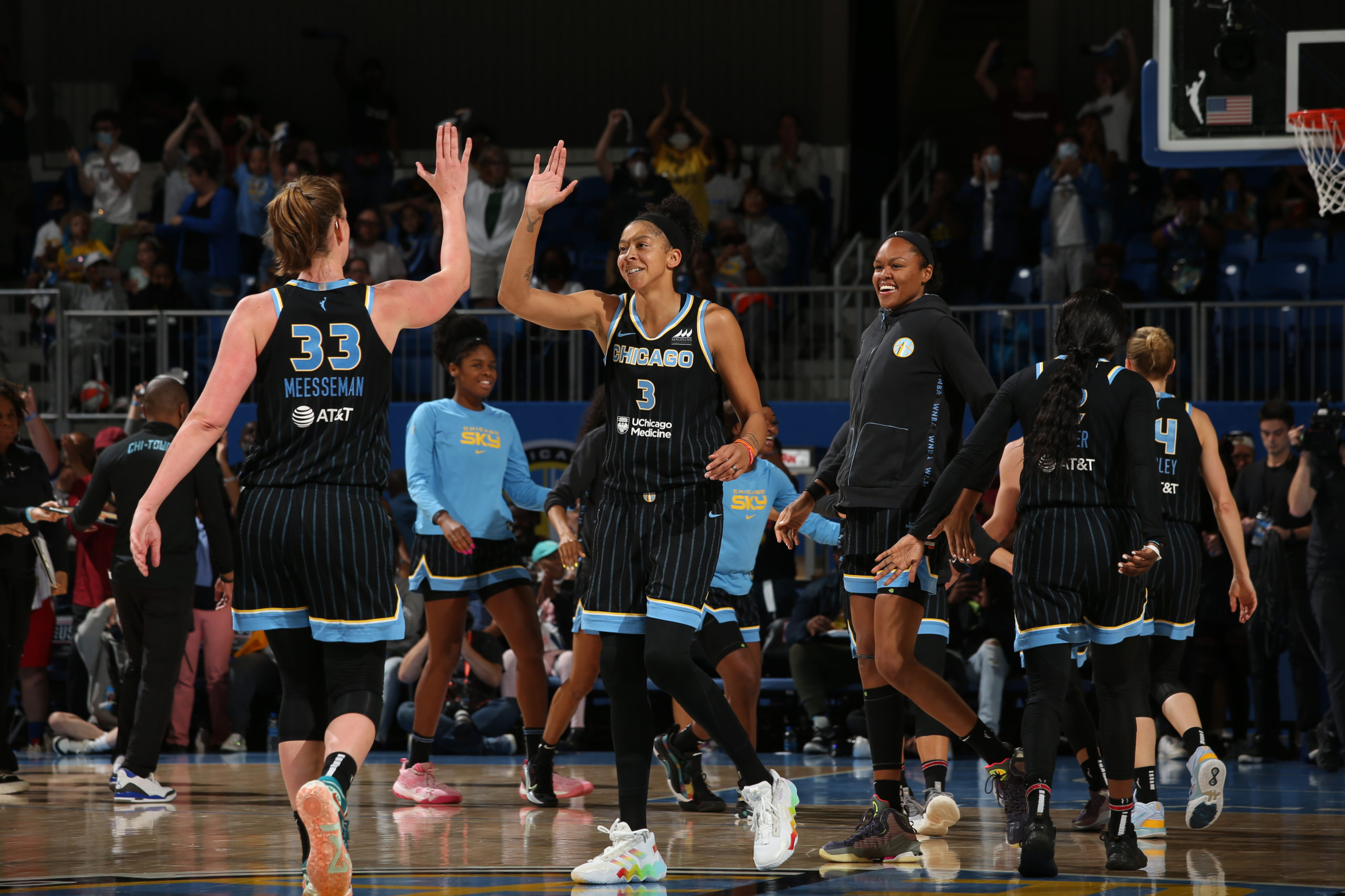 Sky hand Liberty most lopsided loss in WNBA playoff history - Just ...