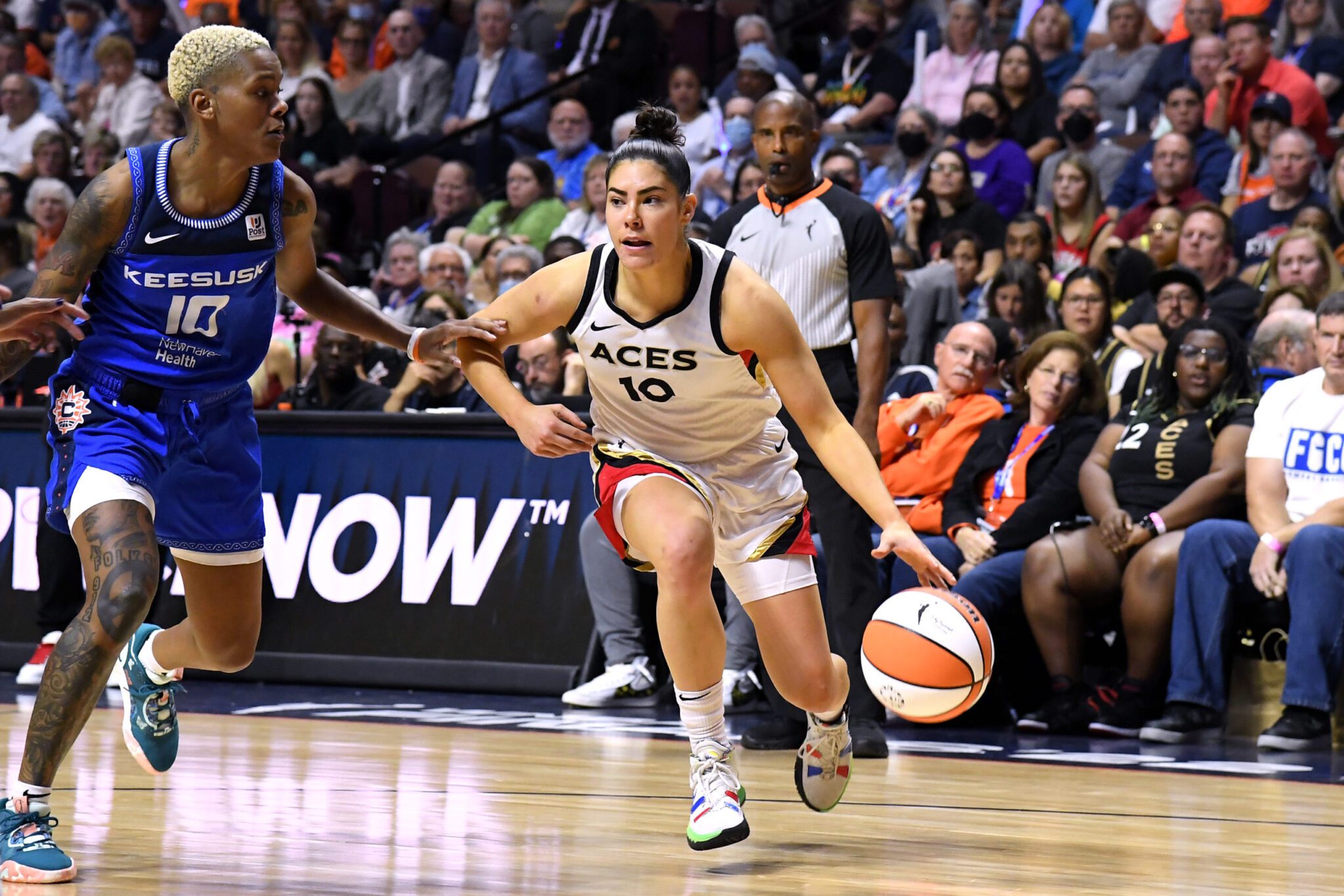 Kelsey Plum corrects ‘huge misconception’ about WNBA pay gap - Just ...