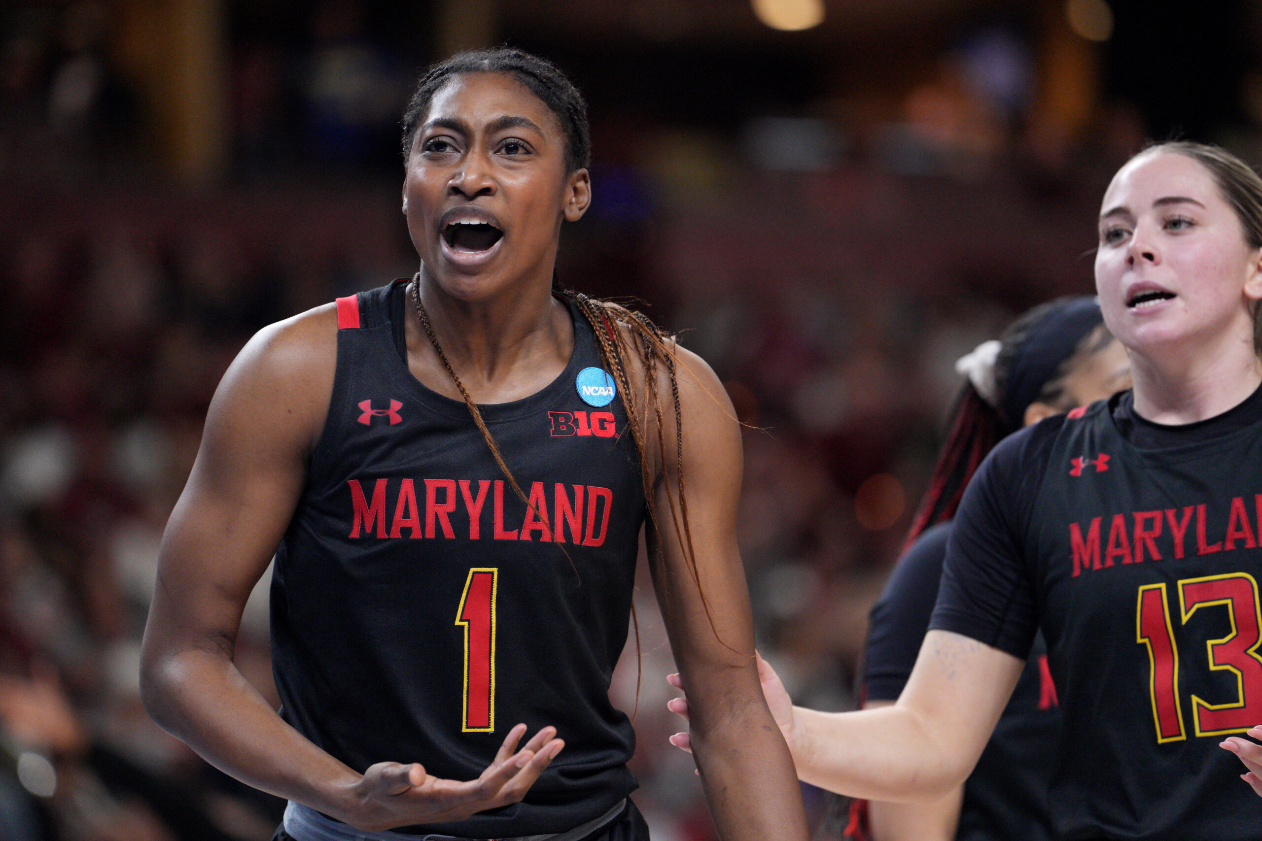Diamond Miller: ‘All the fouls were going one way’ in Maryland loss - Just Women's Sports