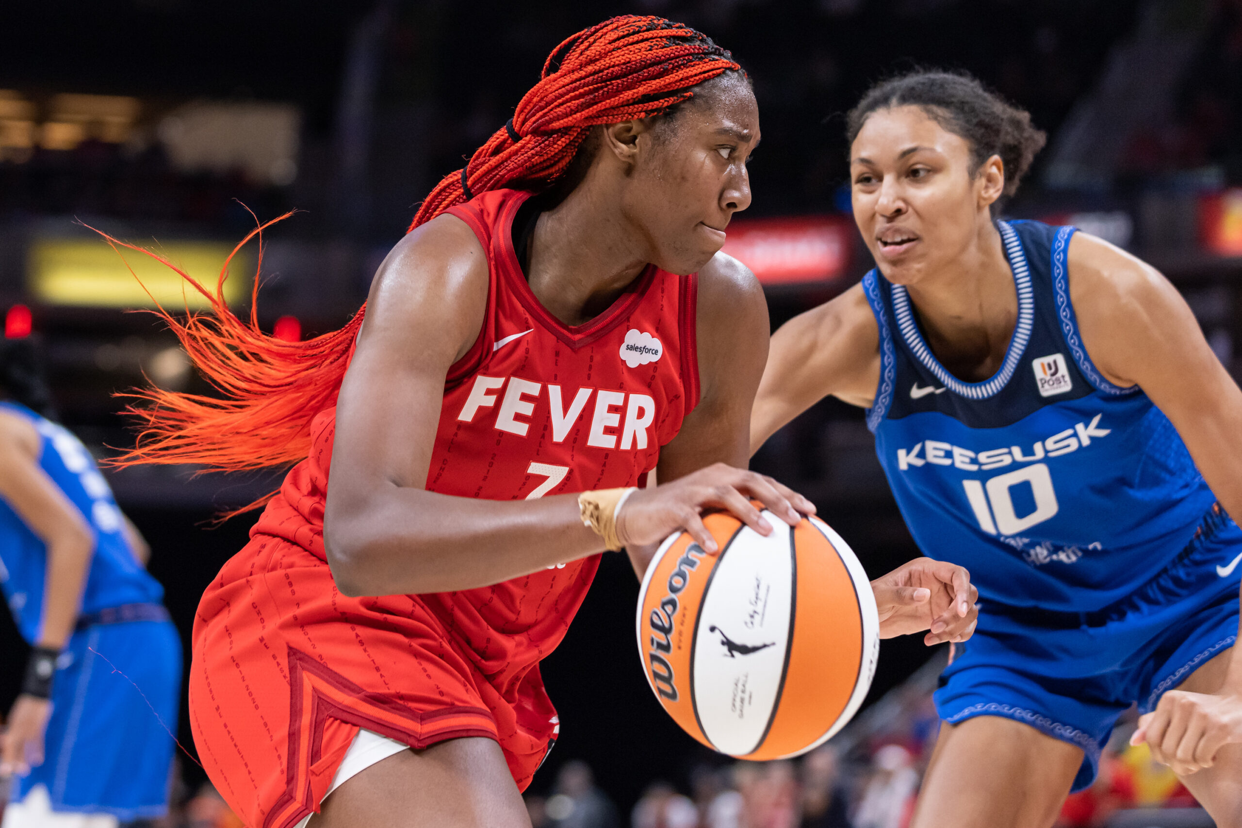 Aliyah Boston gets high praise in WNBA debut: ‘She’s not a rookie ...