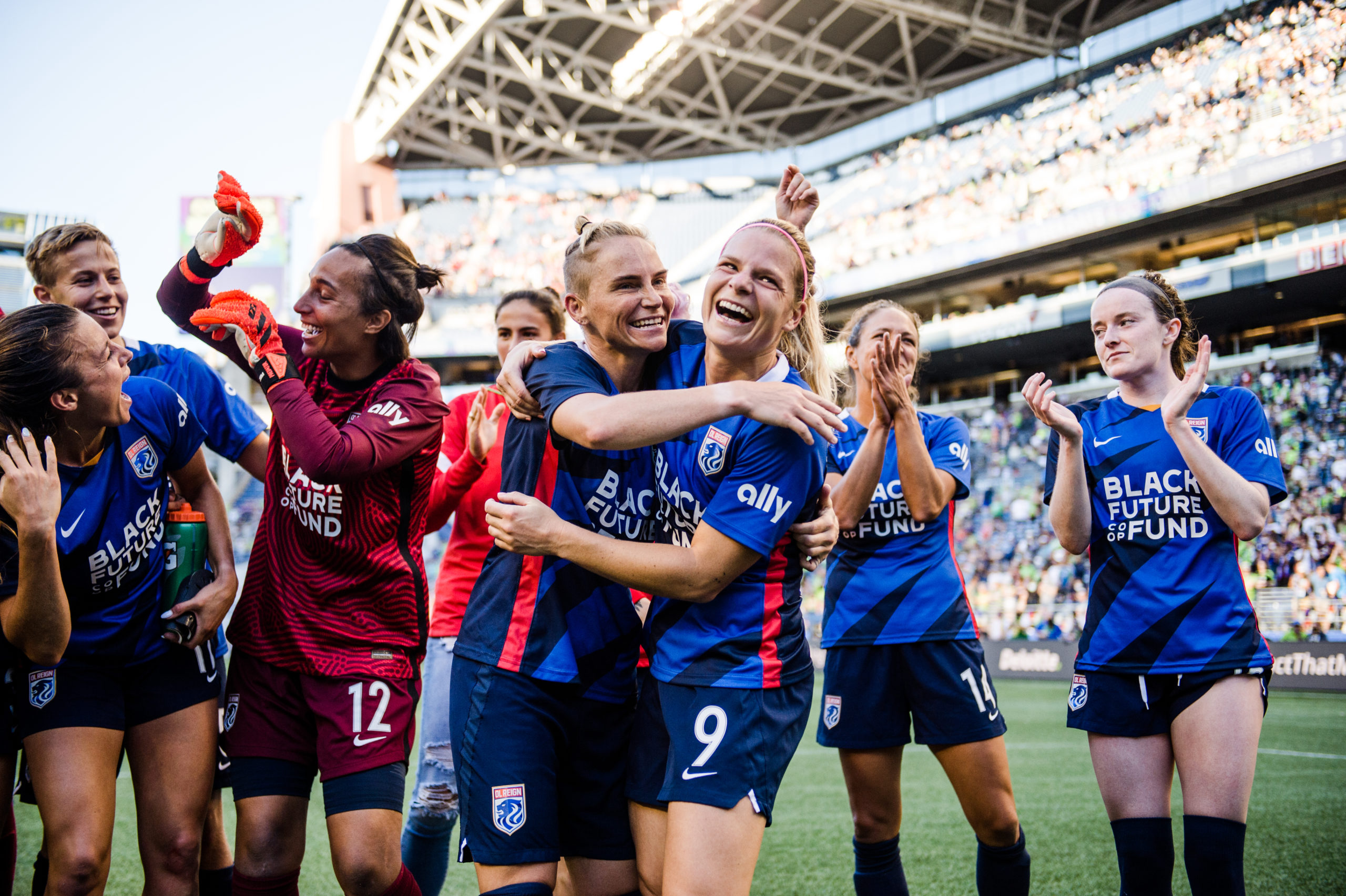 How OL Reign and Lyon forged a special soccer sisterhood - Just Women's ...