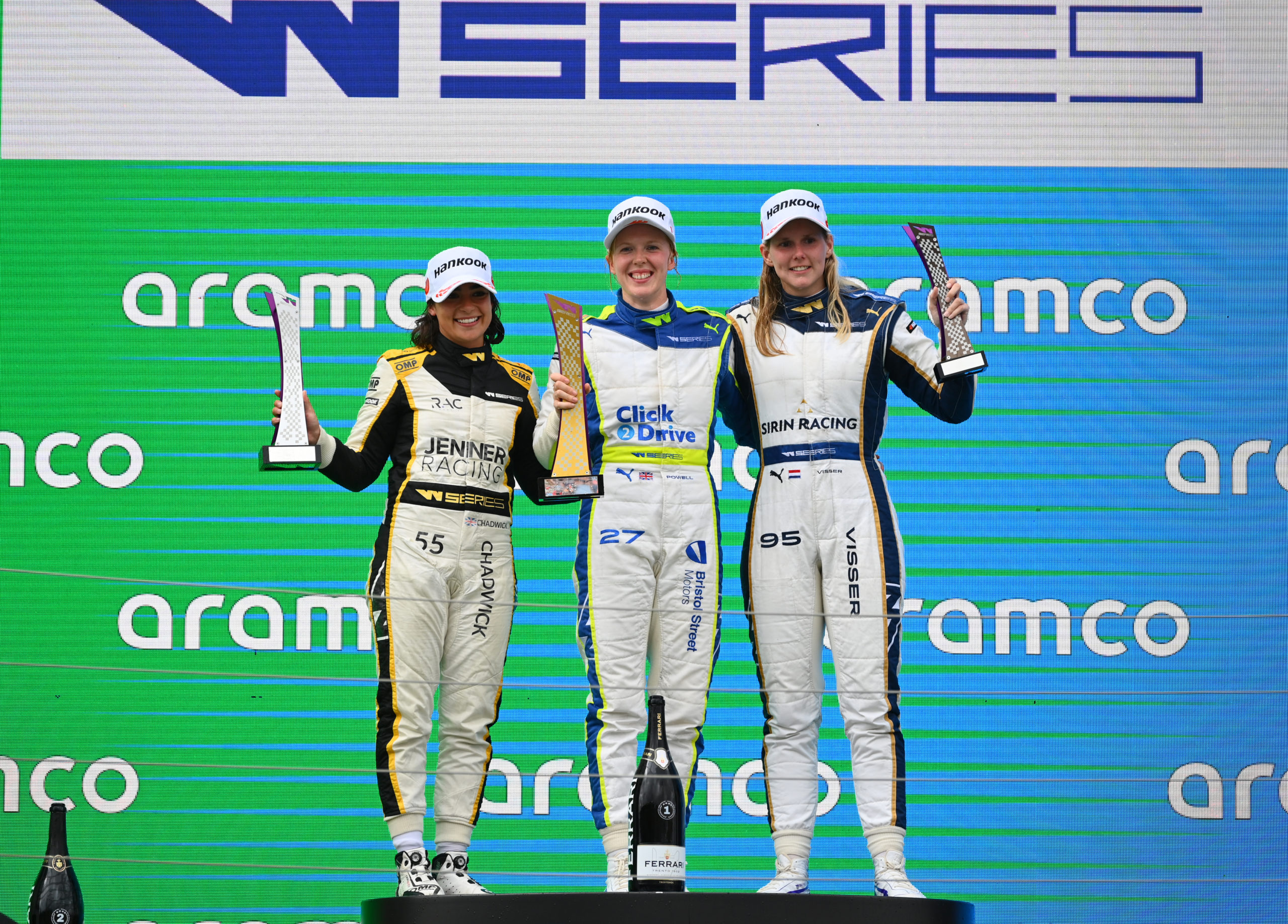 Alice Powell snaps Jamie Chadwick’s W Series win streak in Budapest ...