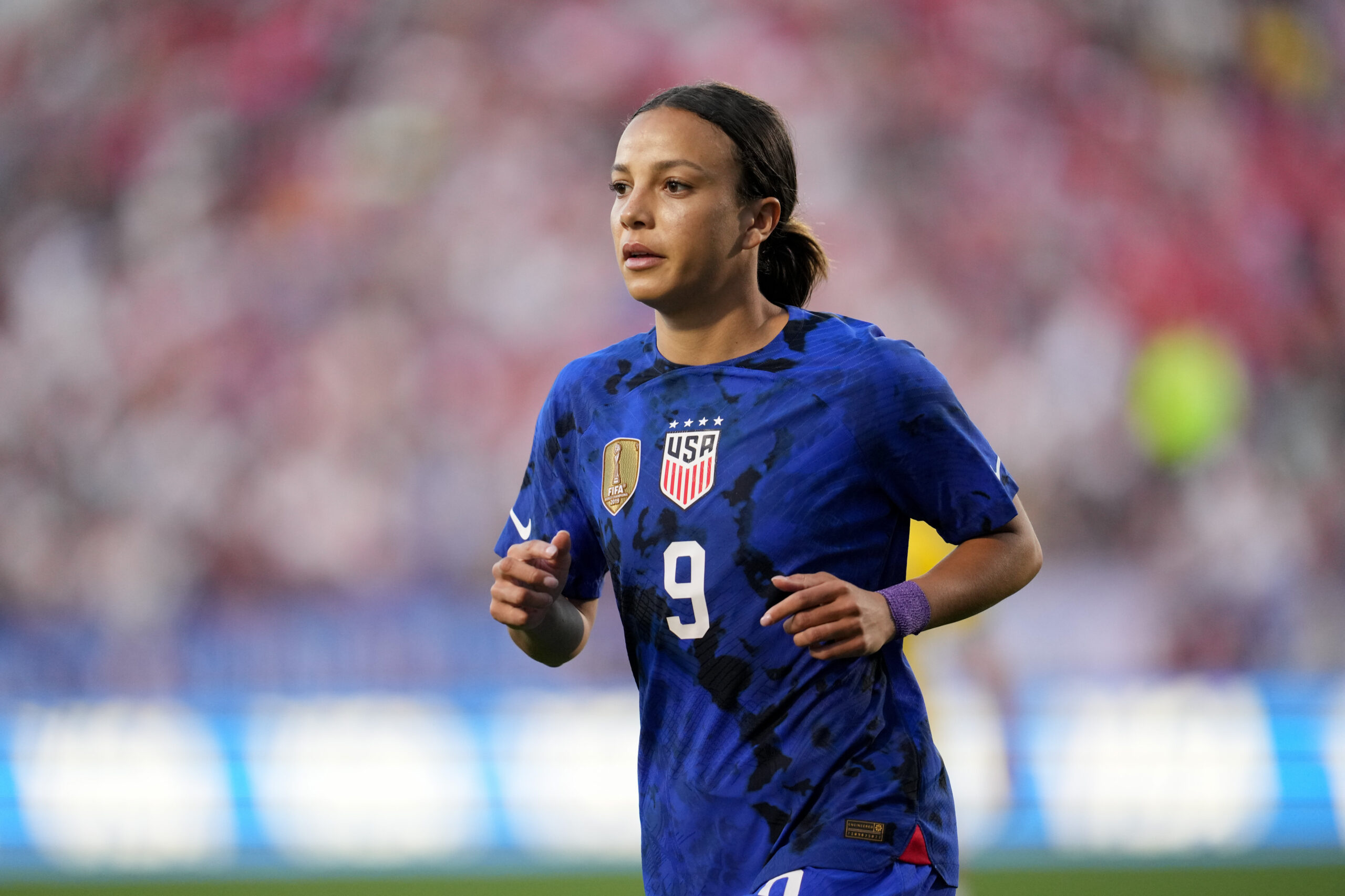 USWNT’s Mallory Swanson focuses on rehab away from the World Cup - Just ...
