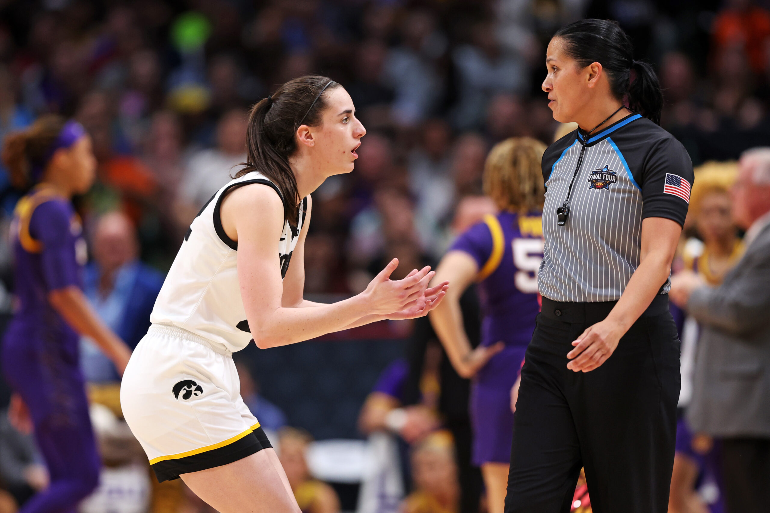 NCAA review: Officiating in LSU-Iowa championship game was below par ...