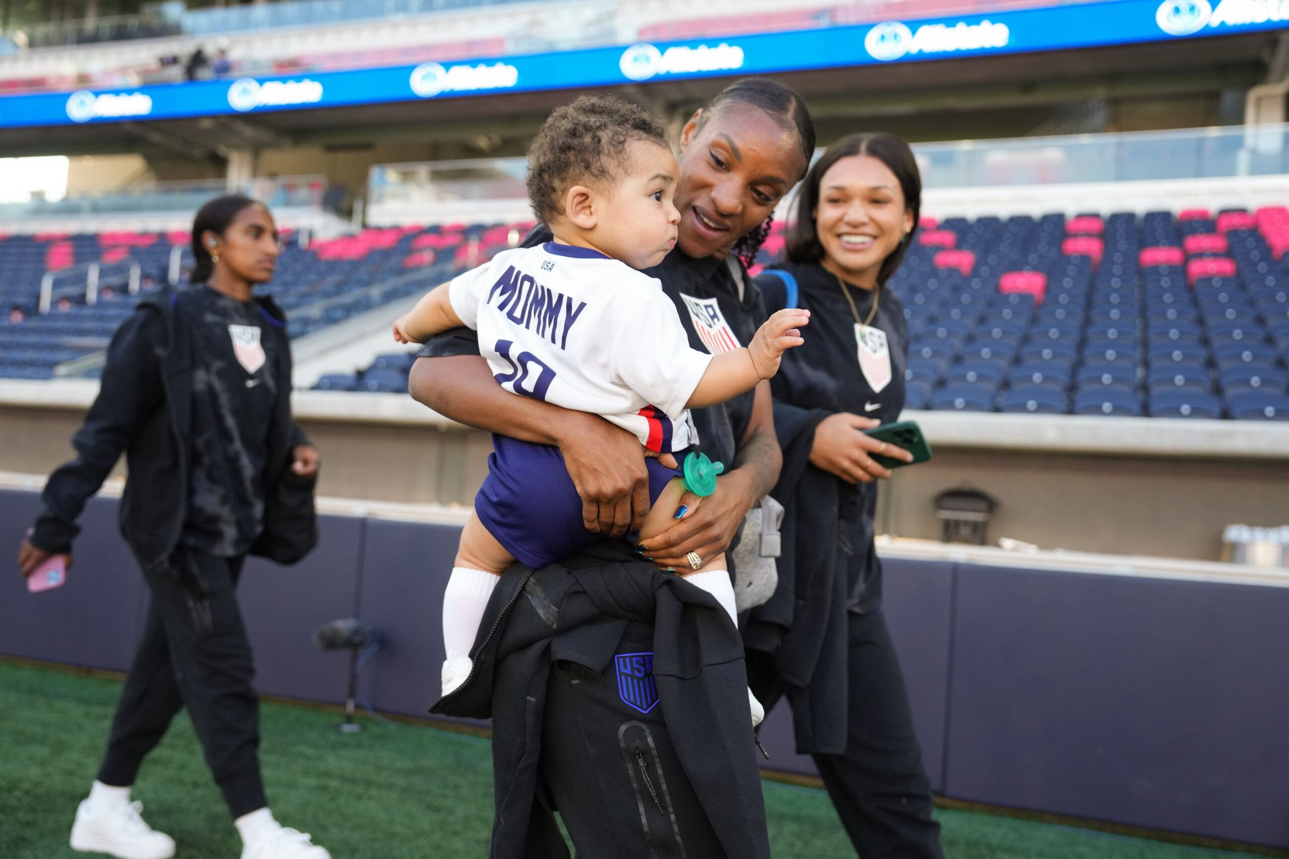 Why Crystal Dunn believes motherhood made her a better athlete - Just ...