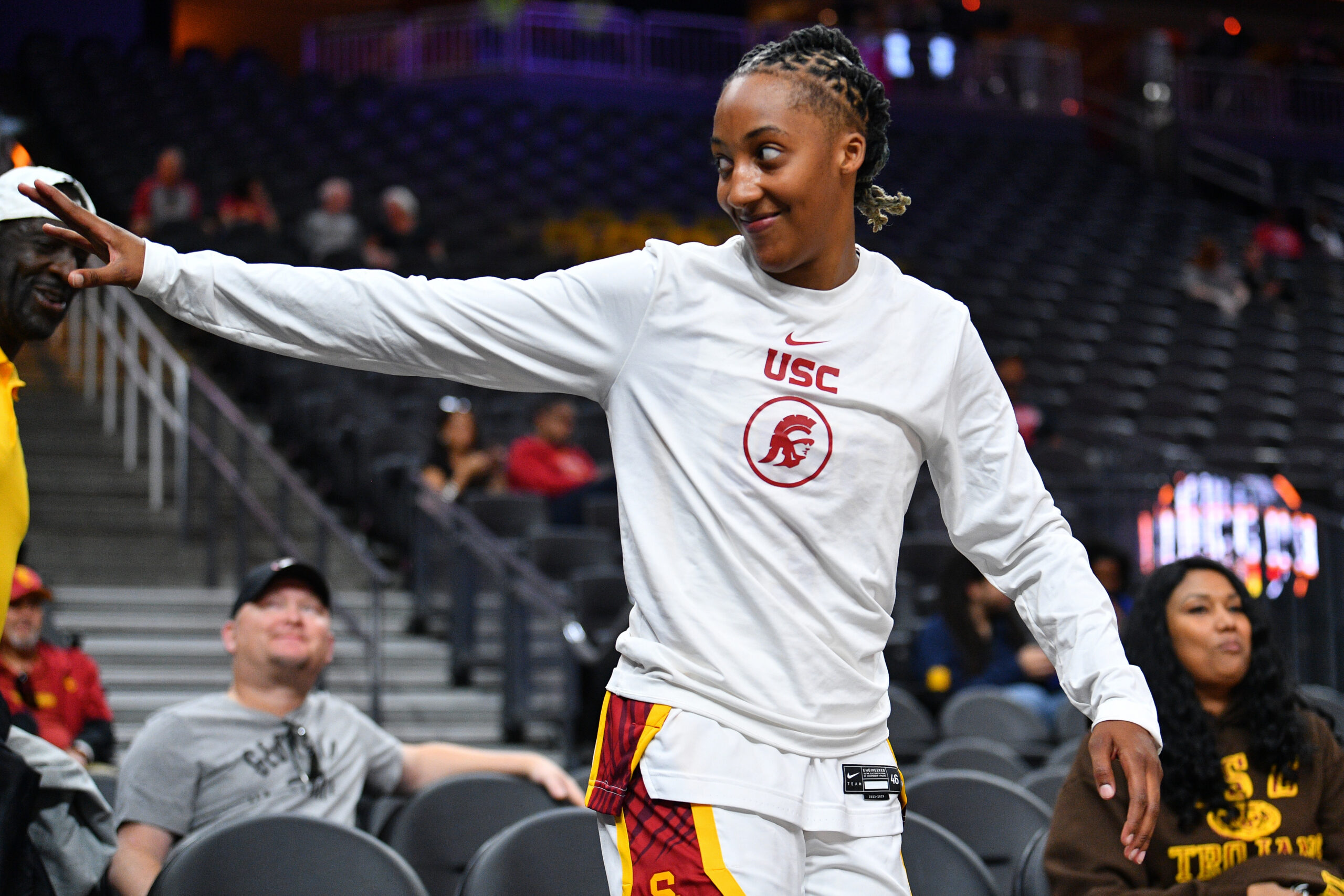 USC’s Aaliyah Gayles ‘back to her old self’ in first game since ...