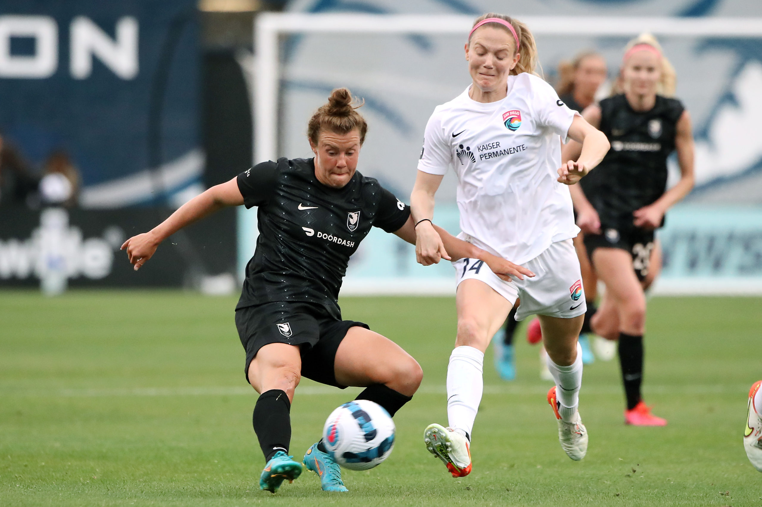 Savannah McCaskill, Kaleigh Riehl score in Angel City-San Diego debut ...