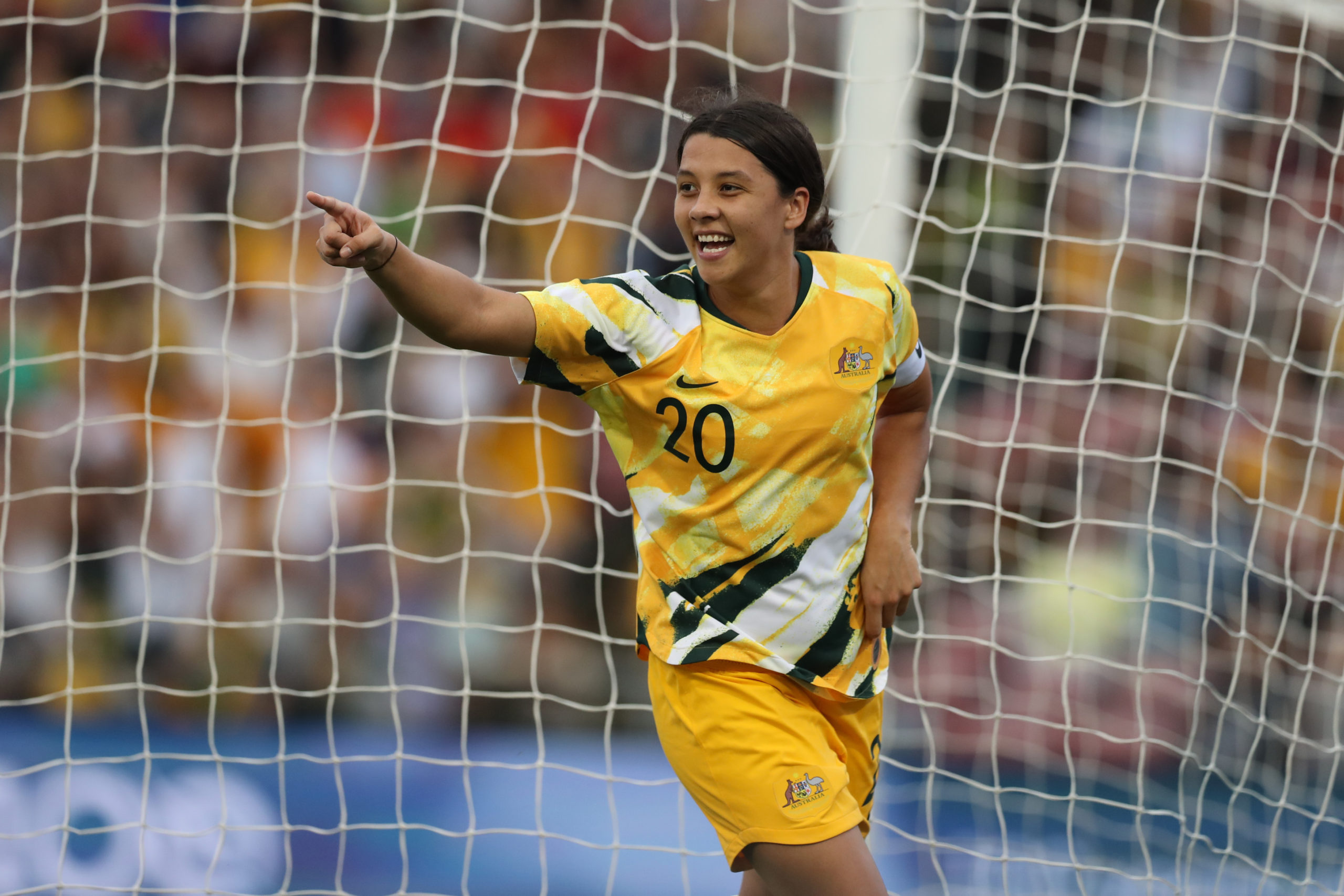 Sam Kerr becomes Australia’s all-time international goal-scorer - Just ...