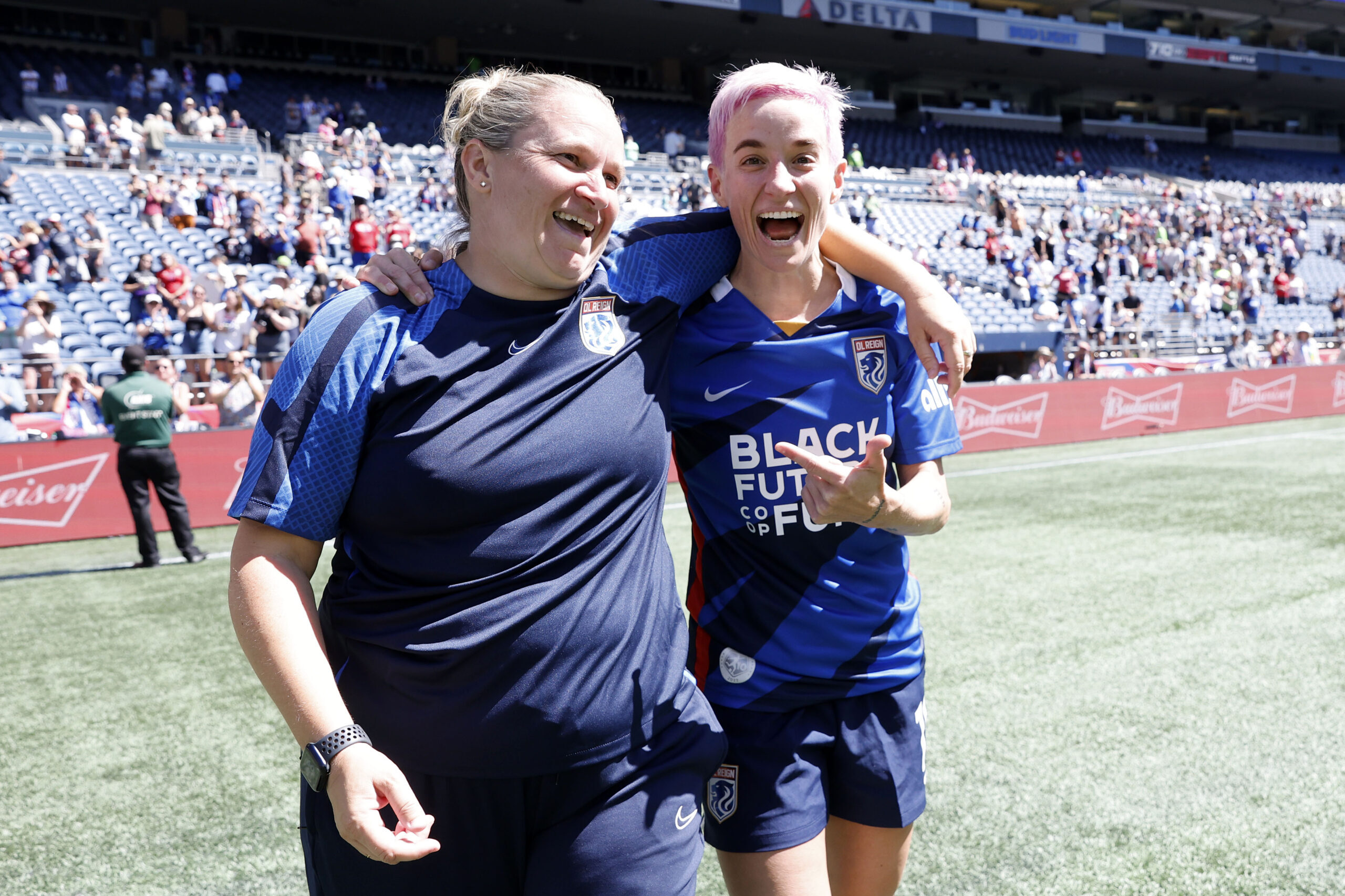 OL Reign coach: Goal is to get Megan Rapinoe her first NWSL title ...