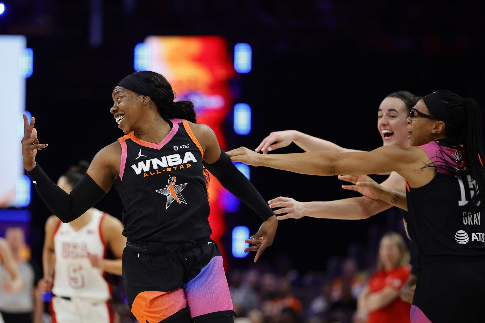 MVP Ogunbowale Leads Team WNBA to 2024 All-Star Game Win