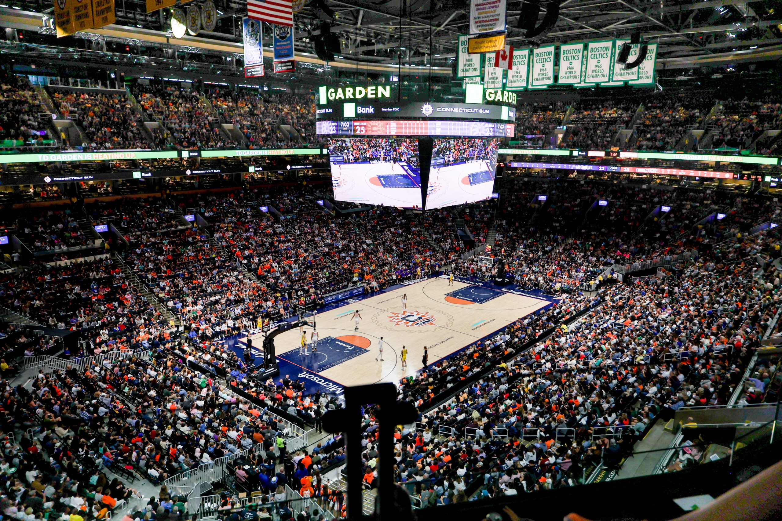 Connecticut Sun Makes WNBA History With Sell-Out Boston Game