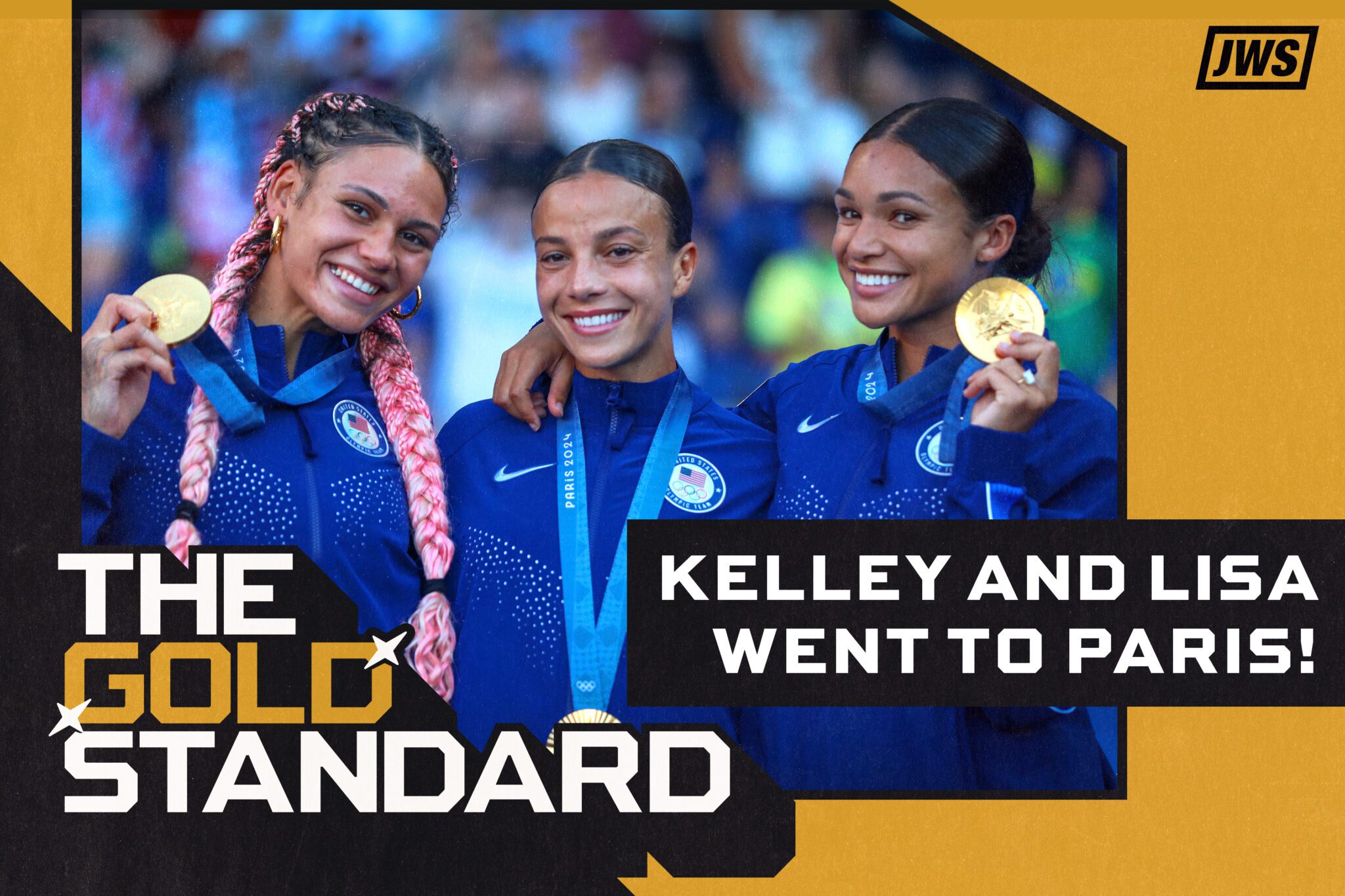 The Gold Standard: Kelley & Lisa Party With US Olympians in Paris