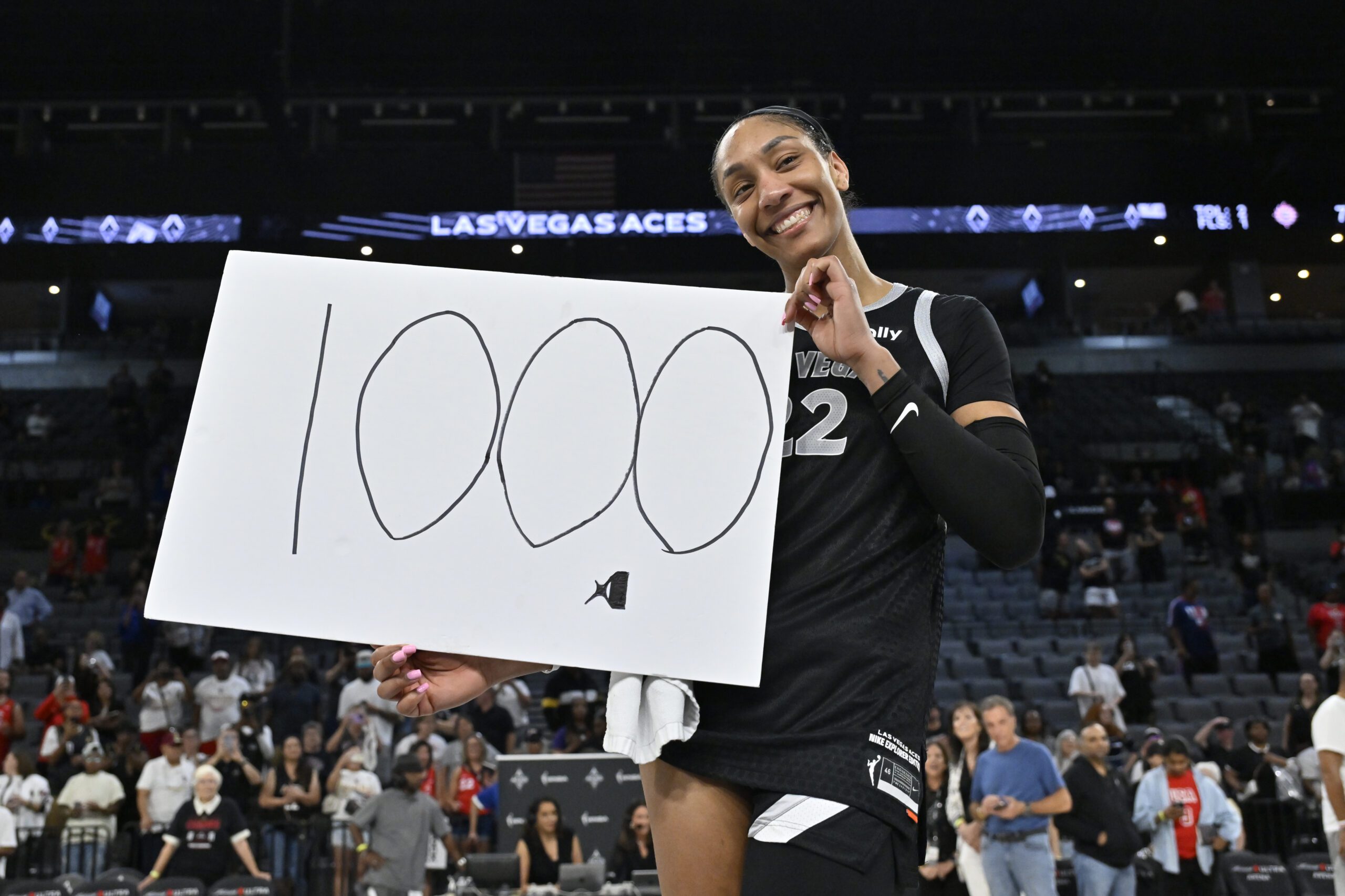 Aces Star A'ja Wilson Drops 1000+ Points Ahead of WNBA Playoffs