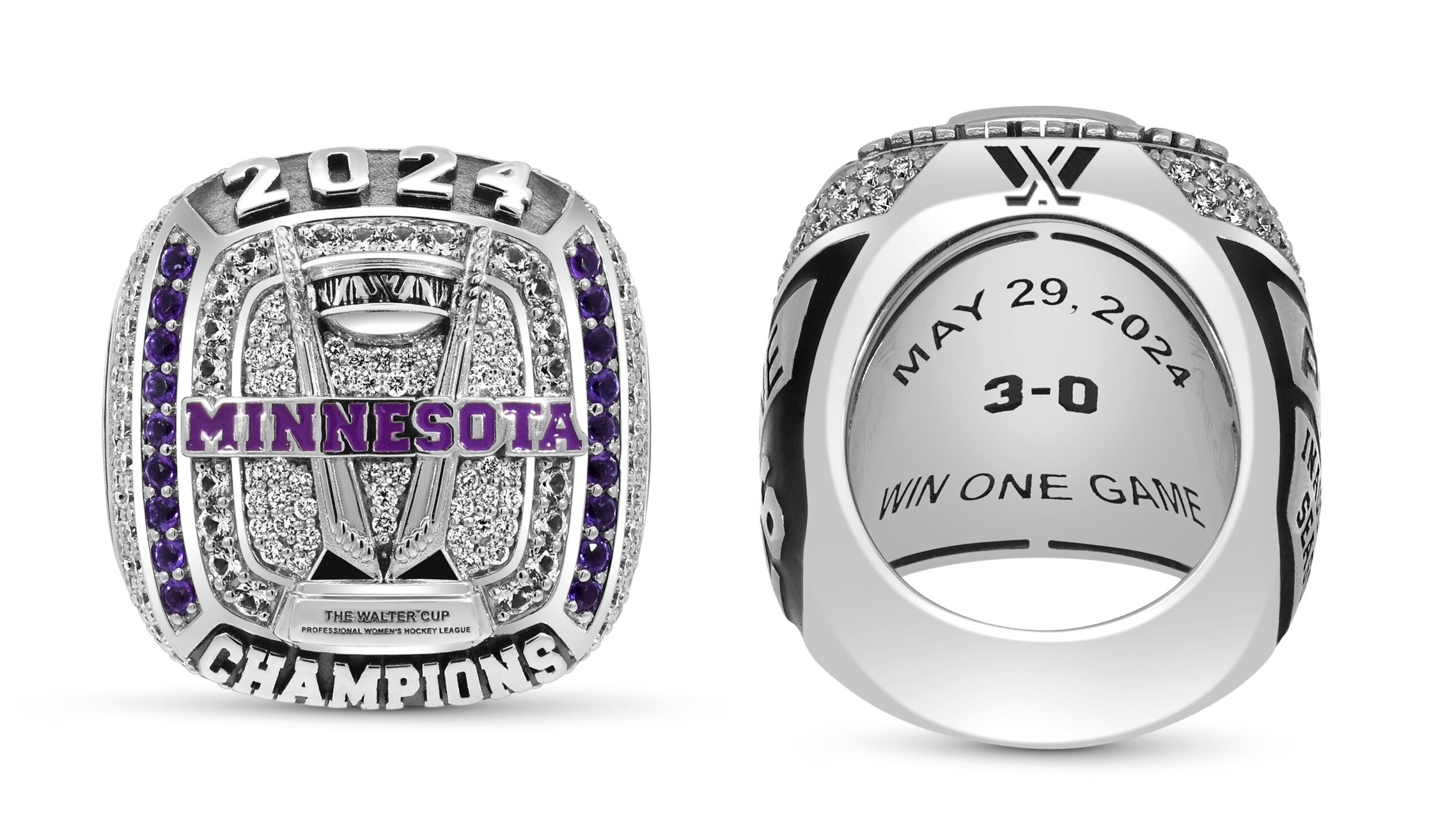 PWHL Unveils Championship Rings for 2024 Walter Cup Winners Minnesota