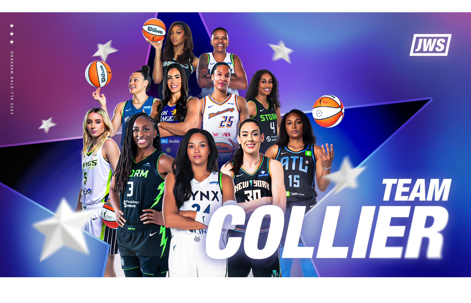 Team Collier Routs Team Clark to Win 2025 WNBA All-Star Game