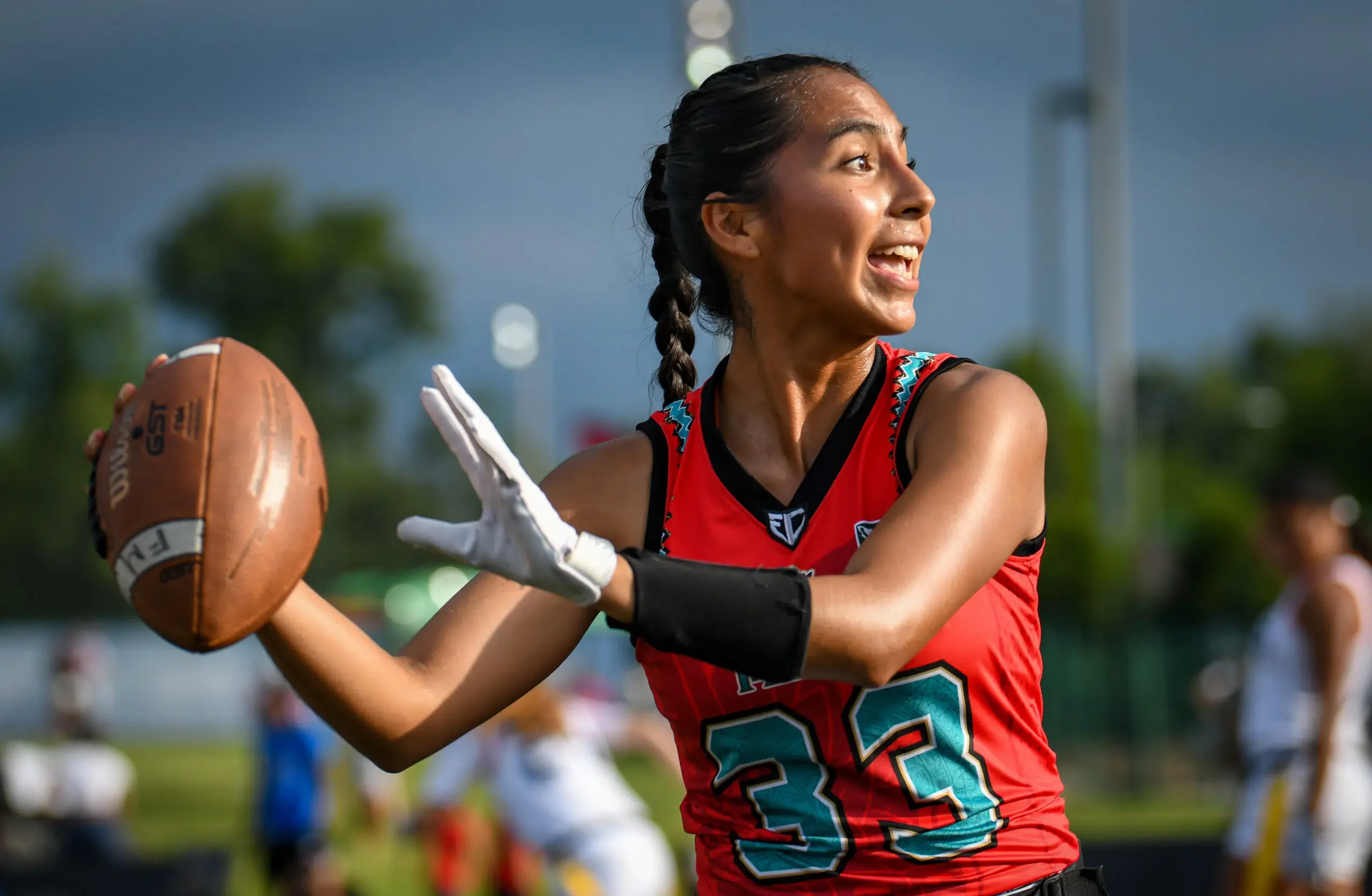 Flag Football Lights Up World Games 2025