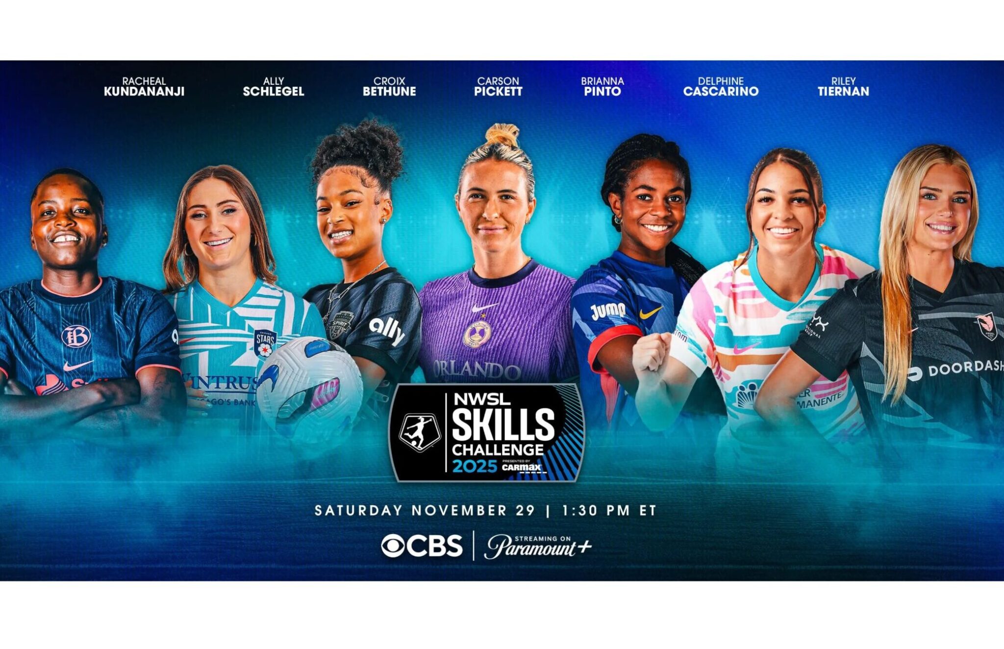 NWSL Reveals 2025 Skills Challenge Details, Player Participants