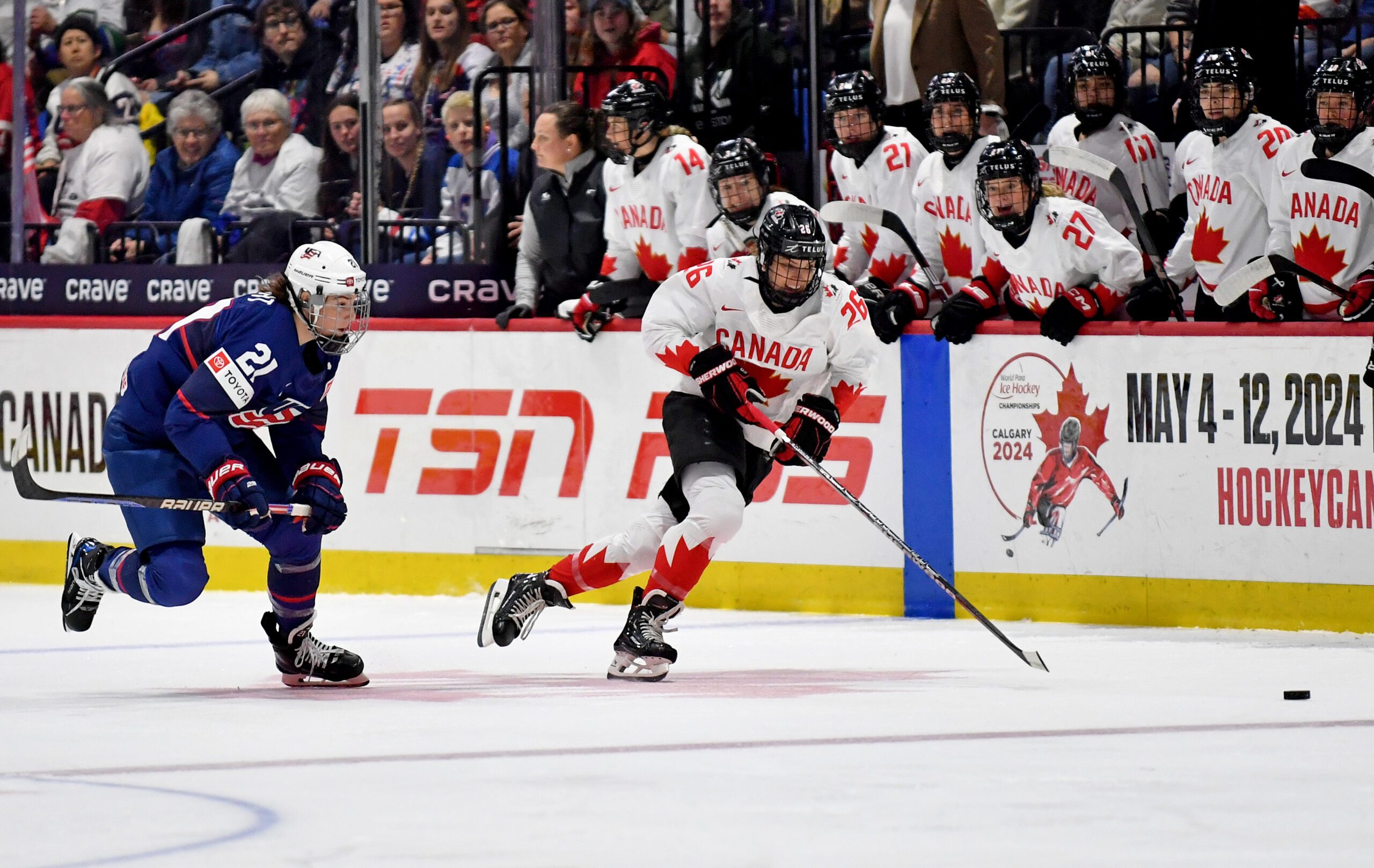 USA vs. Canada Rivalry Series Hits the Ice in Sneak Peek of 2026 ...